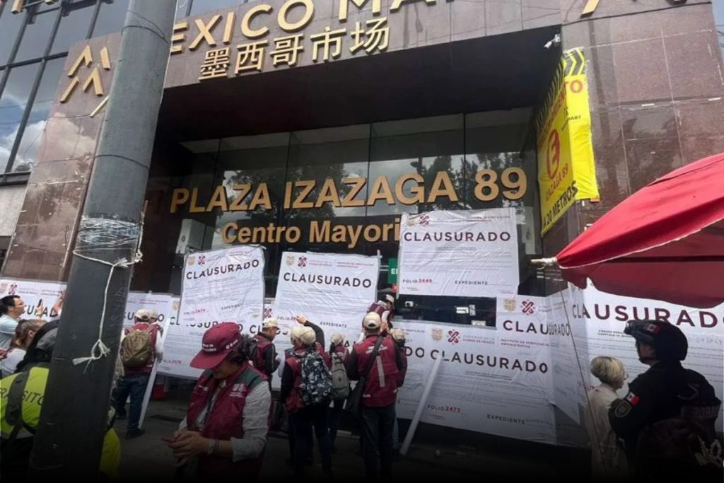 Plaza Izazaga 89 fue clausurada tras operativo antipiratería | La ...